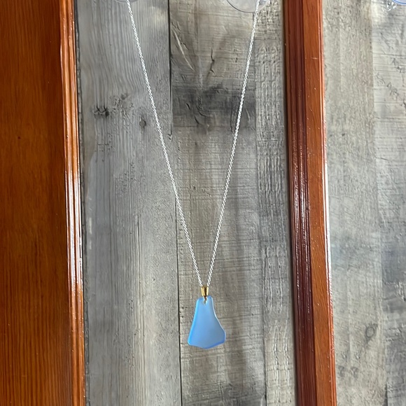 Jewelry | Montana Yellowstone River Glass Necklace | Poshmark